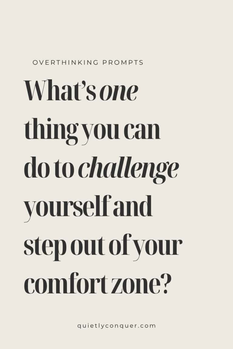 Ready to Stop Overthinking? 50 Journal Prompts to Improve Your Confidence