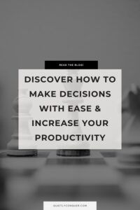 Decision Making Tips for Procrastinators